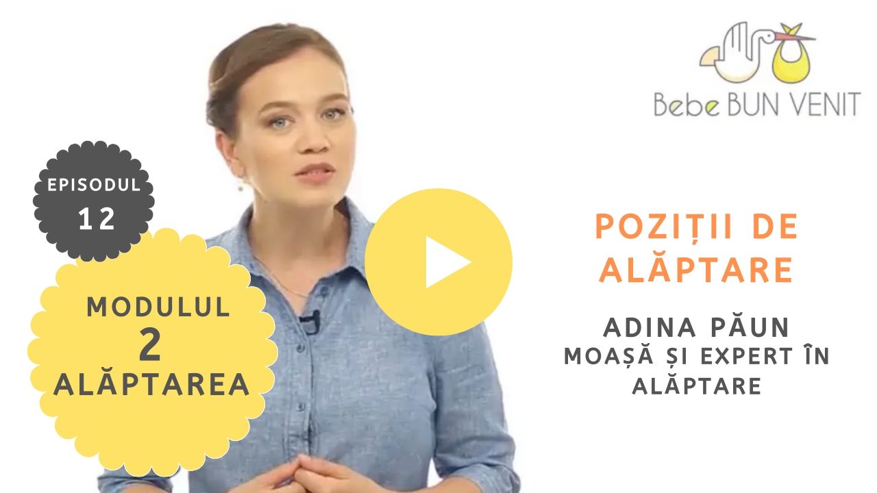 Poziții de alăptare | Bebe Bun Venit